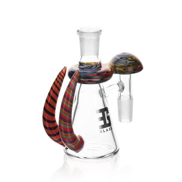 Wig Wag Horn Triangular Ash Catcher - EGglass
